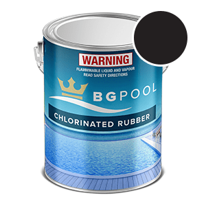 BG Pool Paint Chlorinated Rubber - Raven Black - Adelaide Pool Paint